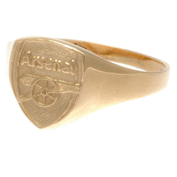 Arsenal Gold Crest Ring – Sporty Magpie